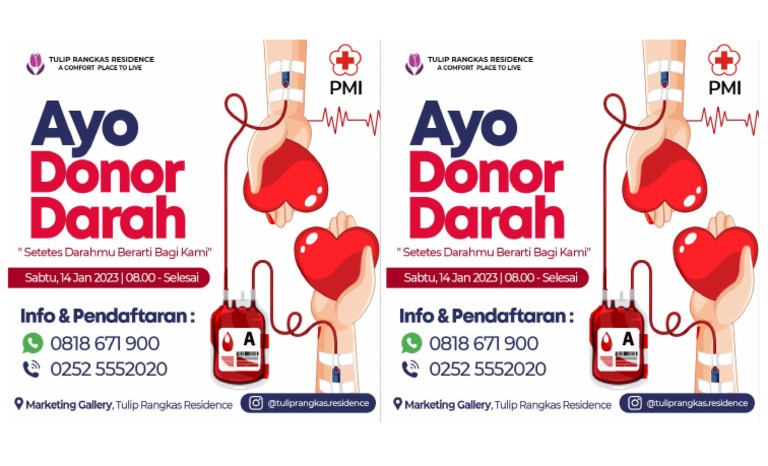 Pamflet Donor Darah | PDF