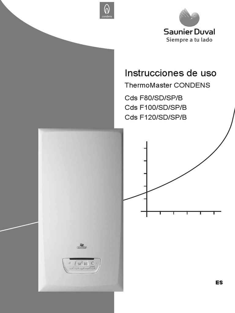 Thermomaster Condens F 80 100 120 Manual de Usuario 1307106 | PDF | Tap (Válvula)