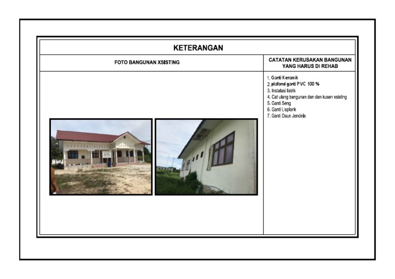 REHAB RUANG GURU SLB-Model | PDF
