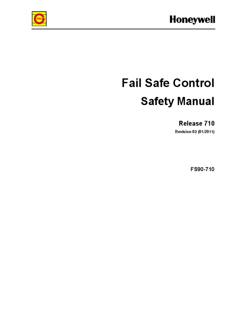 Fail Safe Control - Safety Manual | PDF | Safety | Input/Output