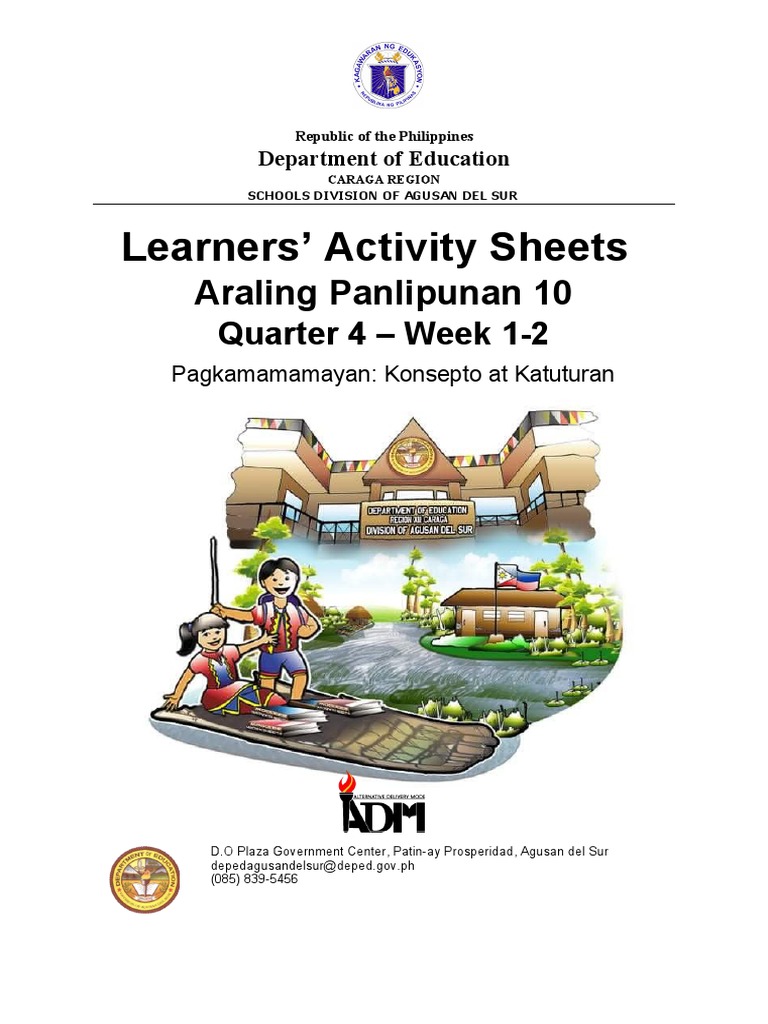 Aralpan10 Q4 W1-2 Las | PDF