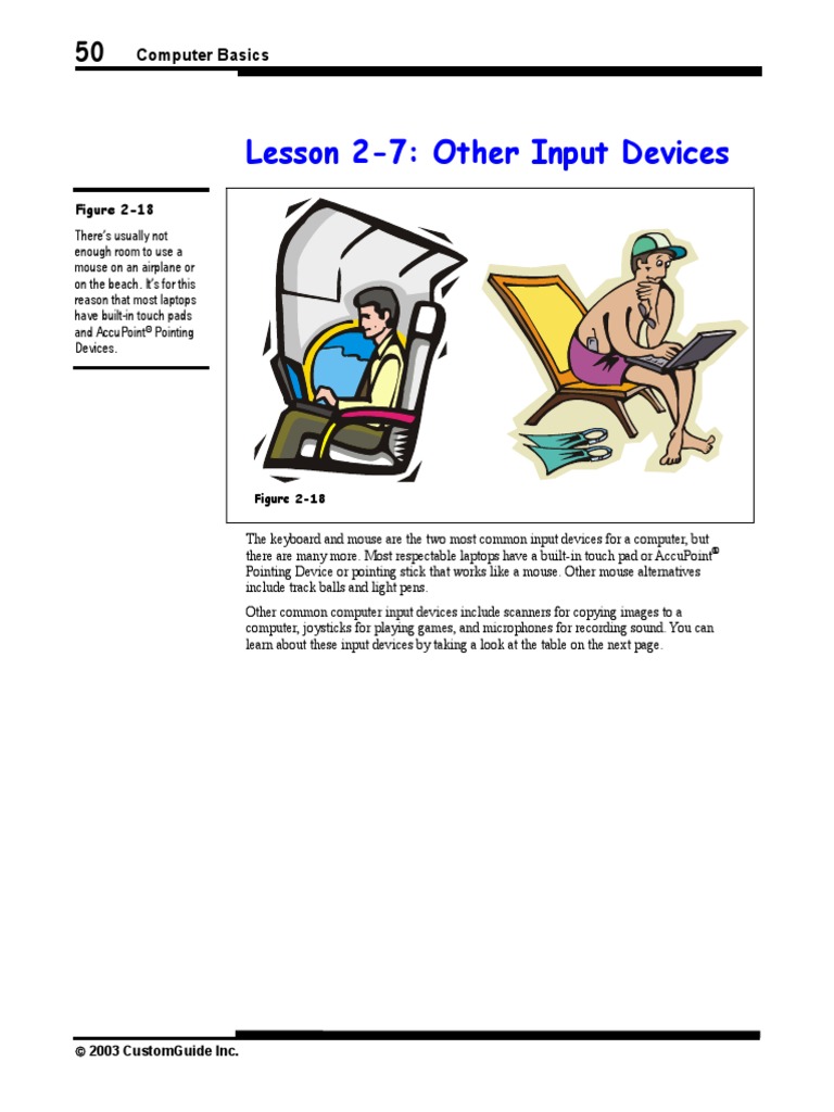 Other Input Methods | PDF | Computing | Computer Hardware