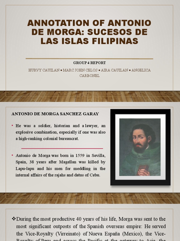 Annotation of Antonio de Morga Sucecos de Las Islas Filipinas g4 | PDF ...