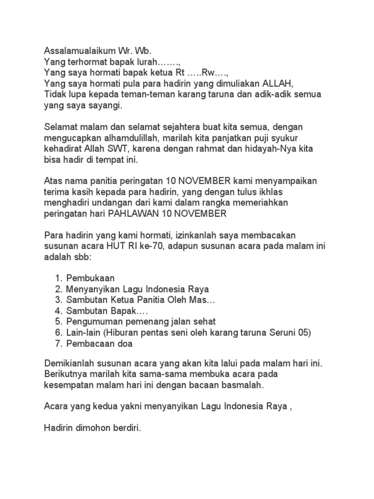 Text MC 10 Novemer | PDF