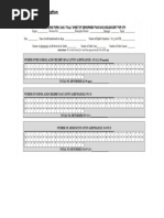 OffSet Form For Leave | PDF