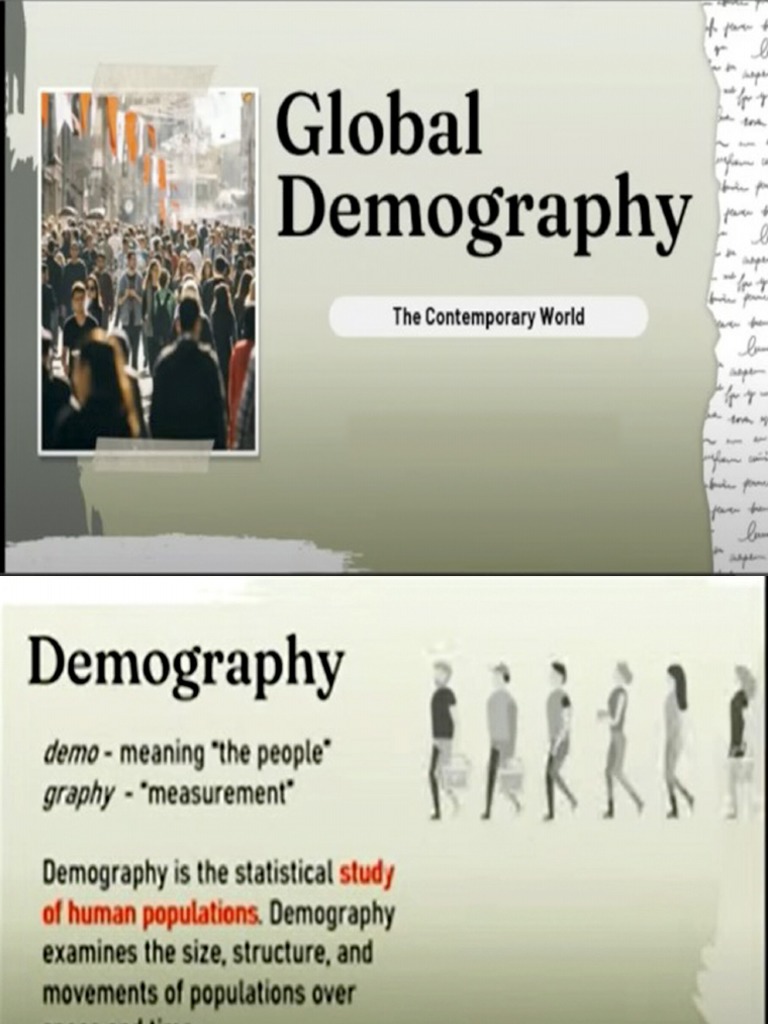 Global Demography | PDF