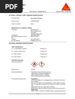 Shutter Oil MSDS | PDF | Science & Mathematics | Technology & Engineering