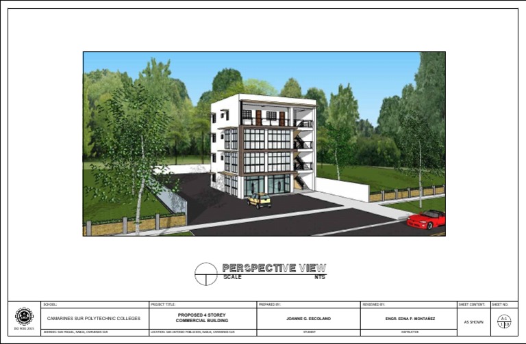 Perspective View: Scale NTS | PDF