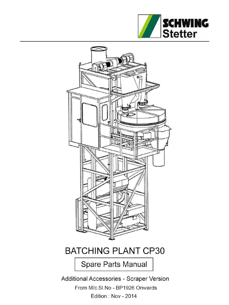 Additional Acessories - CP30 Scraper Version | PDF | Screw | Washer ...