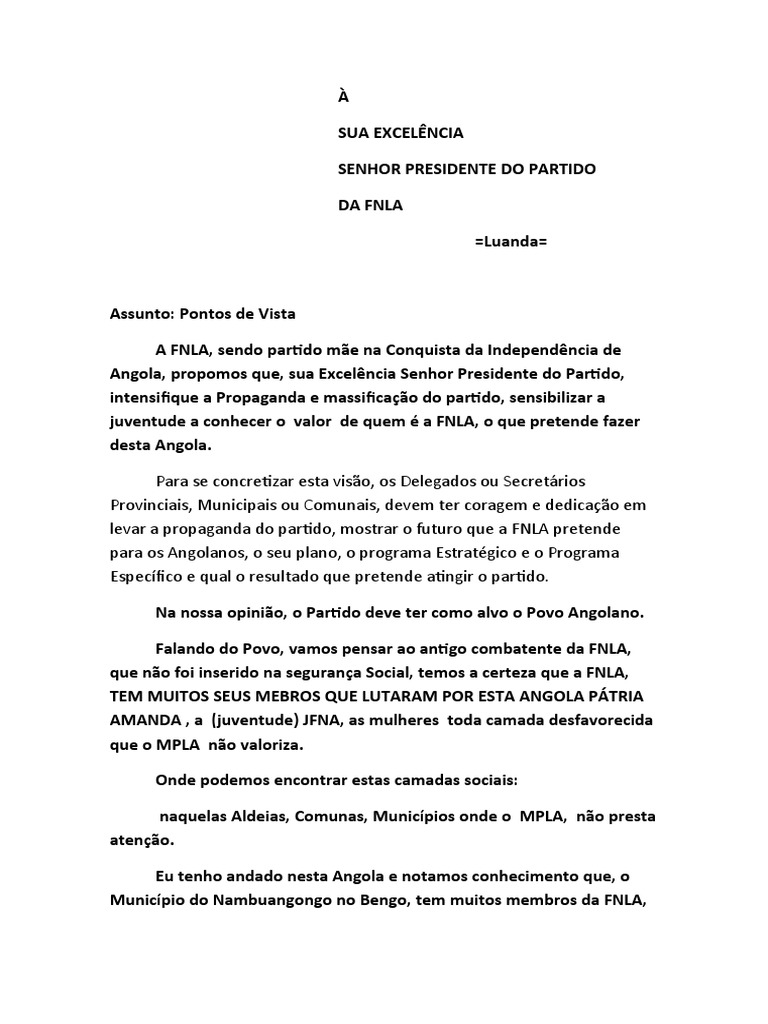 Estratégias de Propaganda da FNLA | PDF | Angola | Juventude