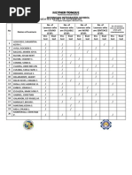 Answer Sheet 50 Items v2 | PDF