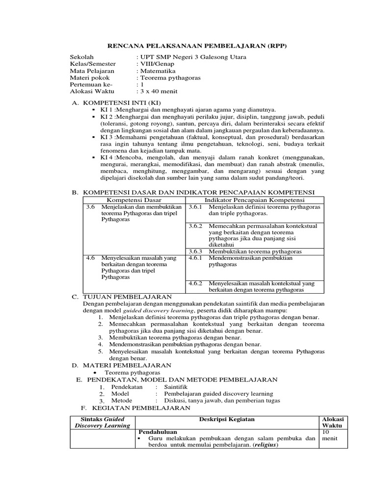 Pembuatan Rencana Aksi2 - 1 RPP1 | PDF | Karier & Perkembangan