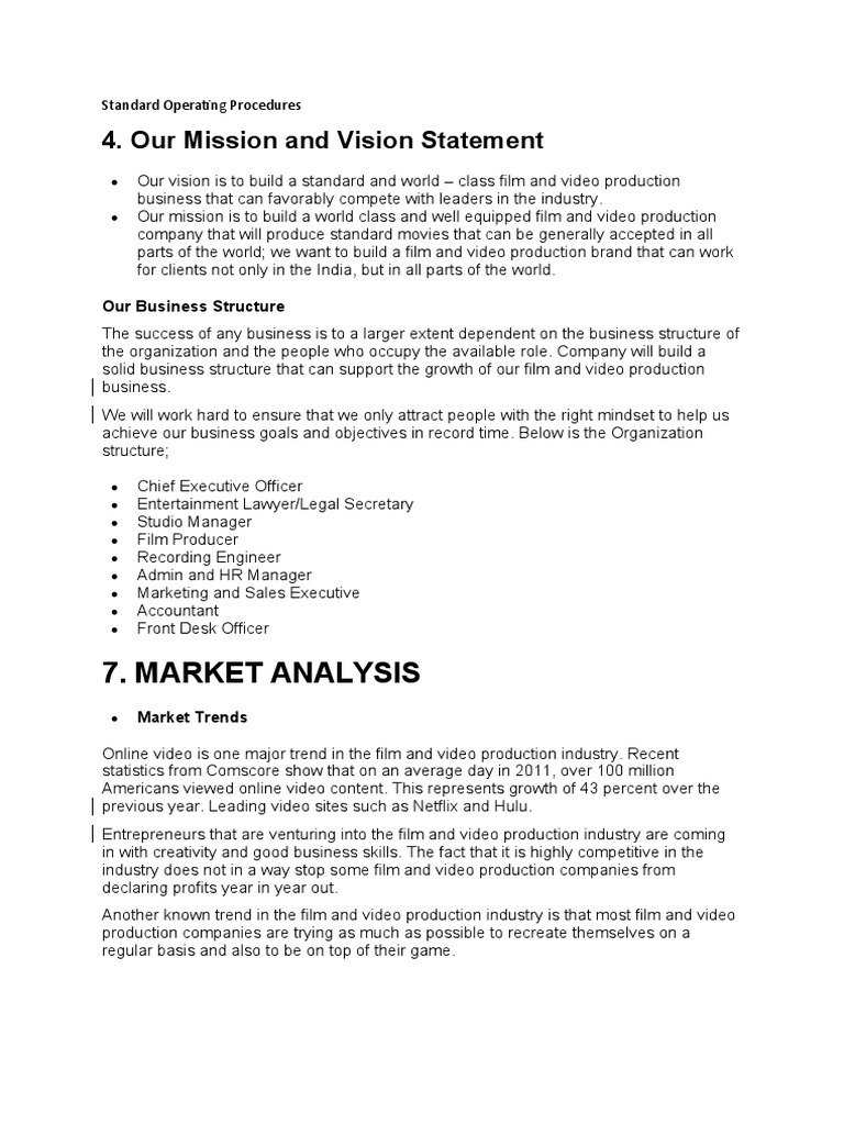 Standard Operating Procedures | PDF | Advertising | Marketing