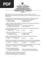 Grade 6 SumTest Answer Keys in All Subject Modules 1-3 | PDF ...