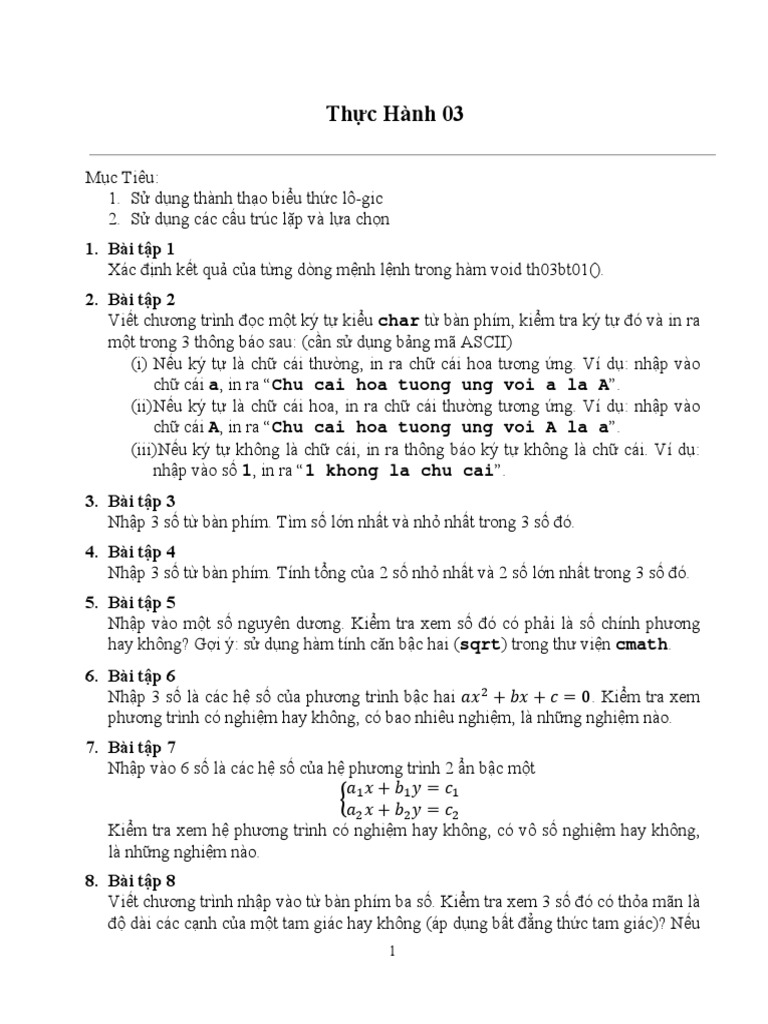 Lab03 - Branch Structure | PDF