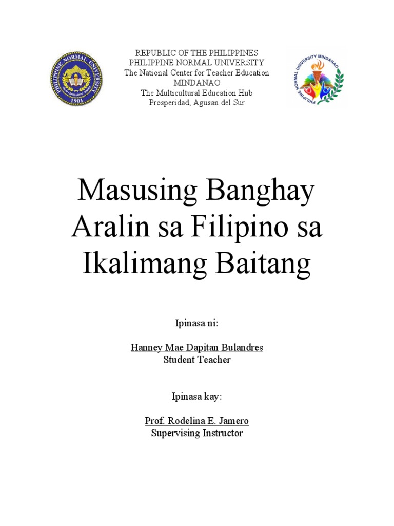 Final LP Sa Filipino | PDF