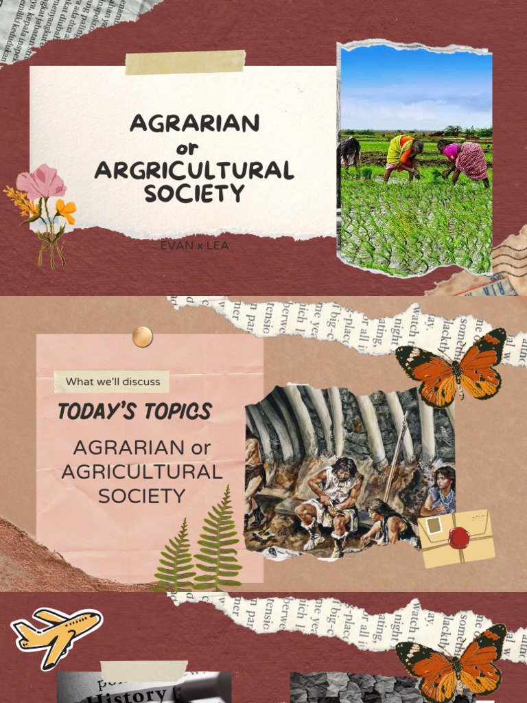 Agrarian or Argricultural Society | PDF