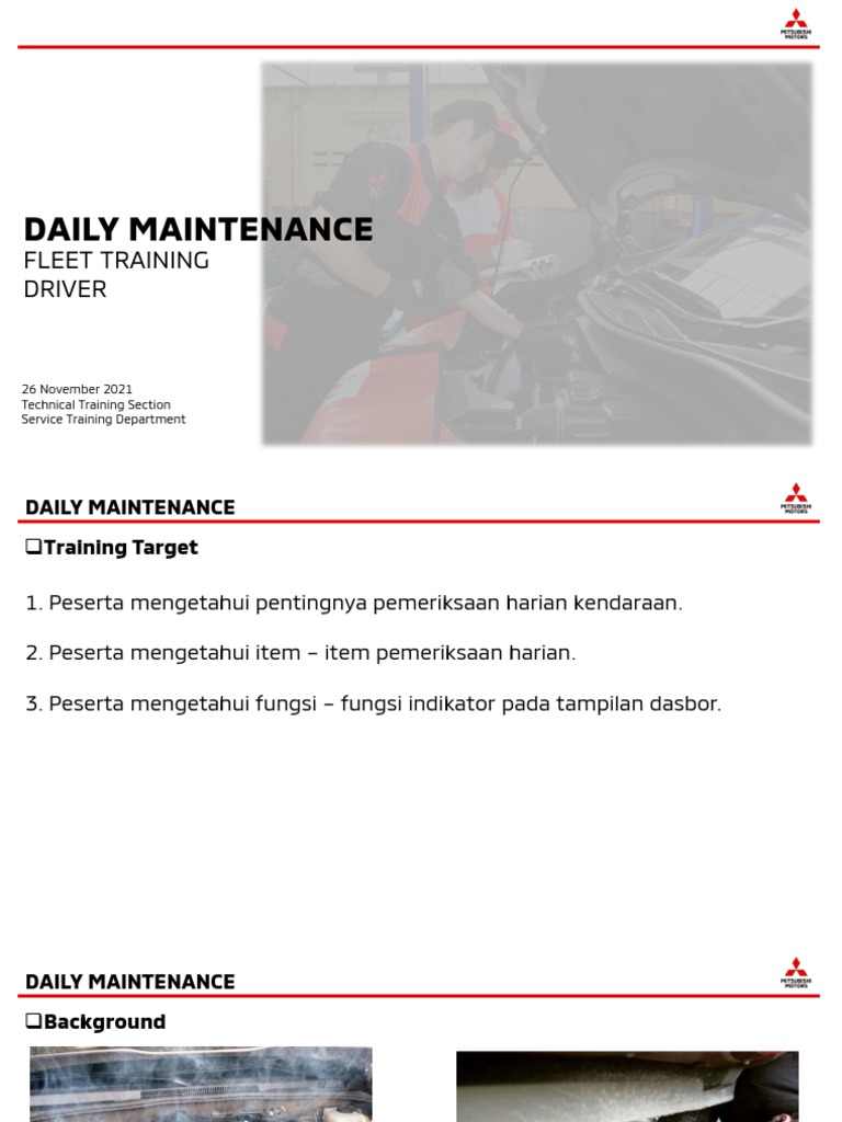MAINTENANCE | PDF