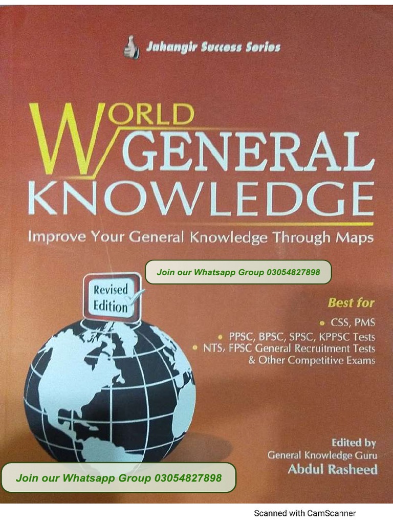 JWT WORLD GK MR SHAW Complete PDF Revised | PDF