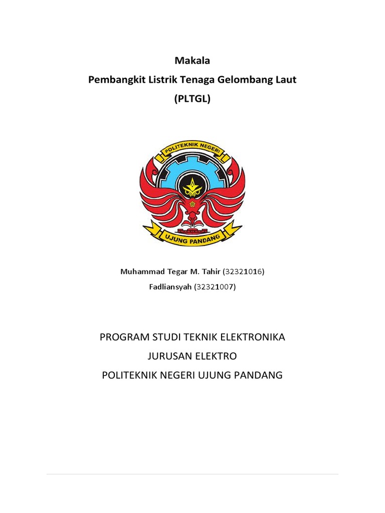 PLTGL Kerja | PDF