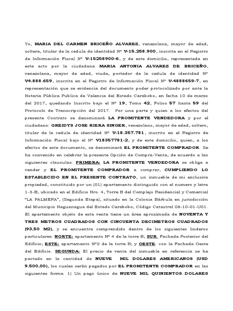 Opc. C-Vta - Naguanagua | Descargar gratis PDF | Daños y perjuicios | Derecho civil (sistema legal)