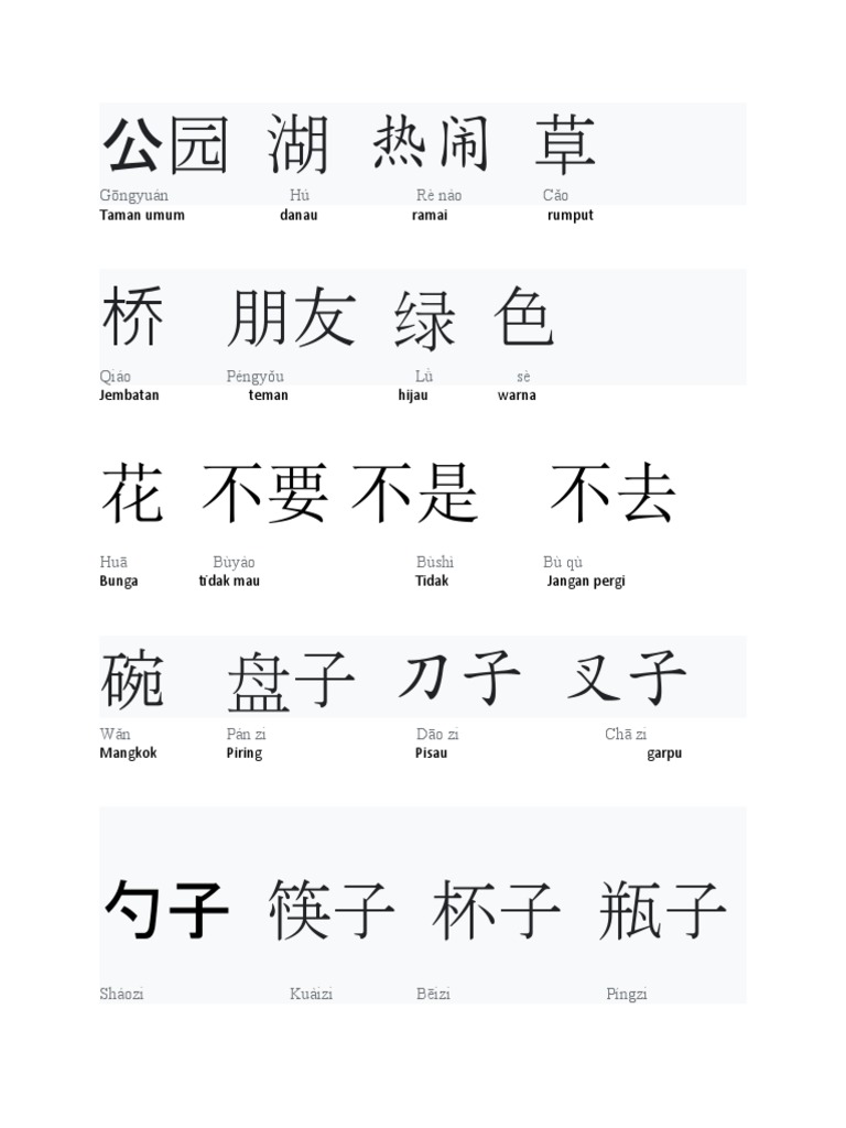 Hanyu 2, Bab 5-6 | PDF