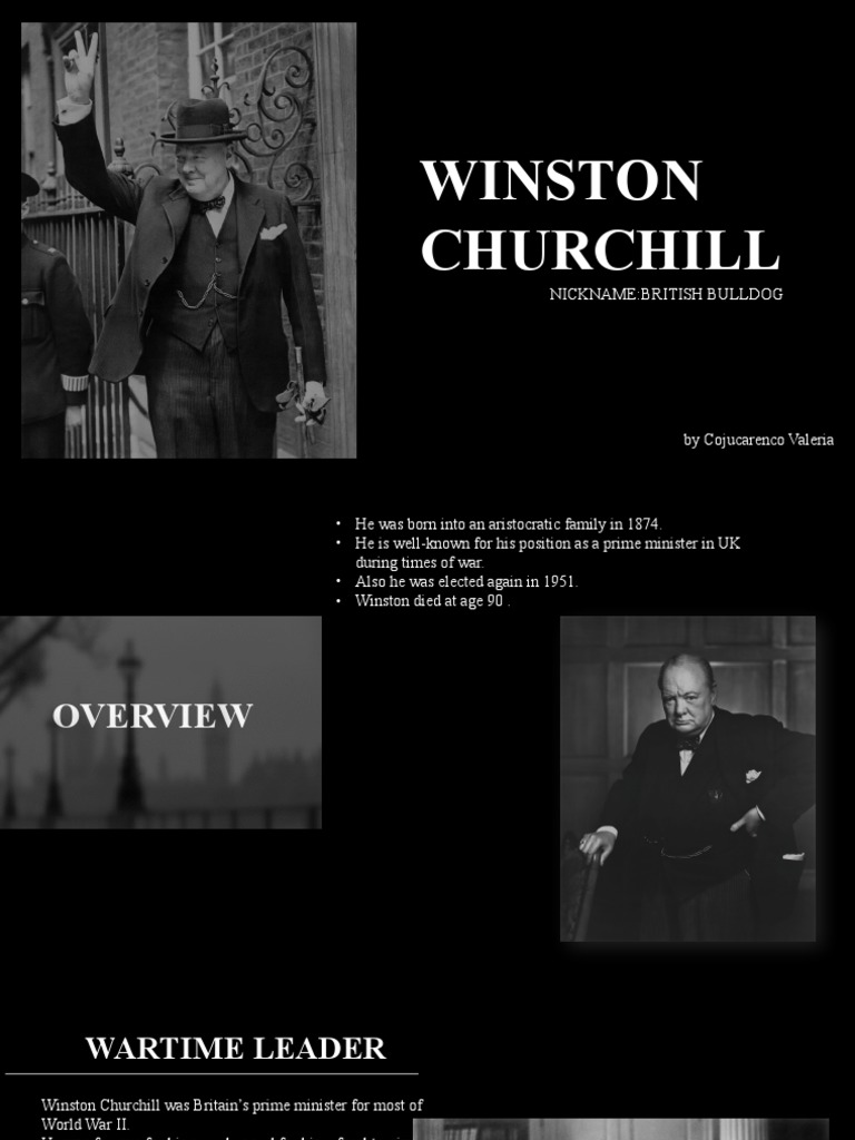 Winston Churchill: From Aristocratic Beginnings to Wartime Leader of ...