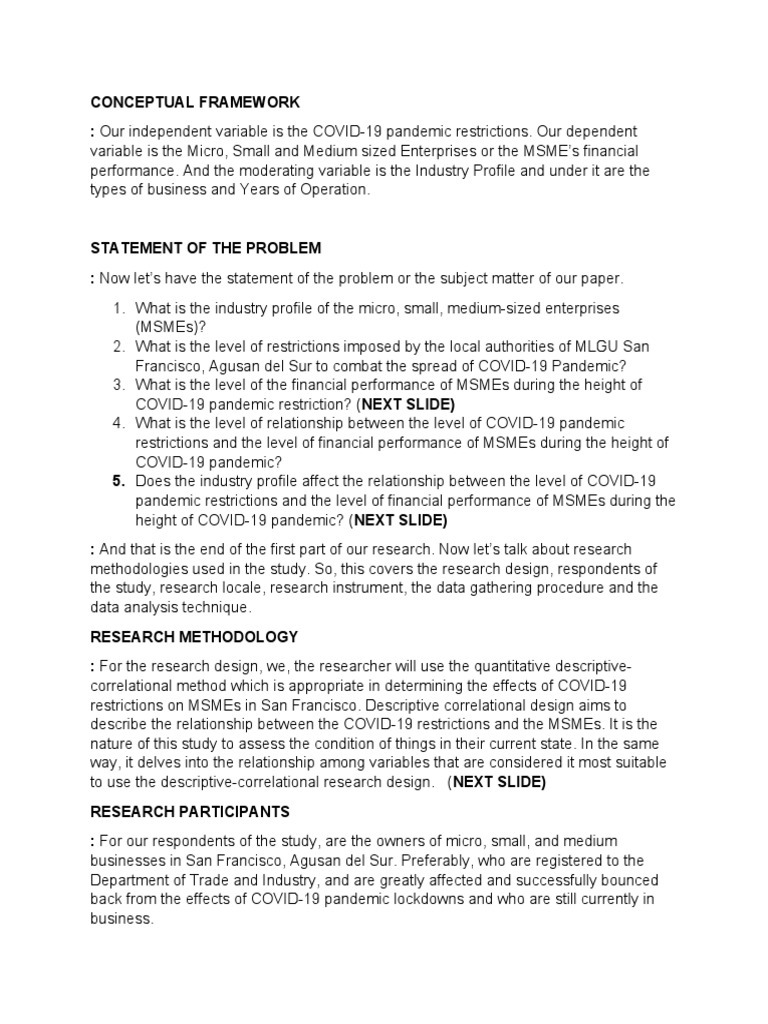 Research Script | PDF