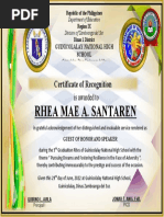 GAD-INTEGRATION-2023-2024 - S | PDF | Teachers