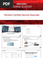 HCSA - Hikvision Technical Certification Program | PDF ...