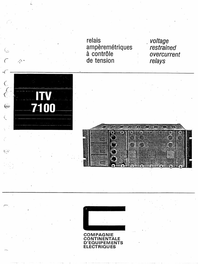 Cee Itv 7100 Manual | PDF