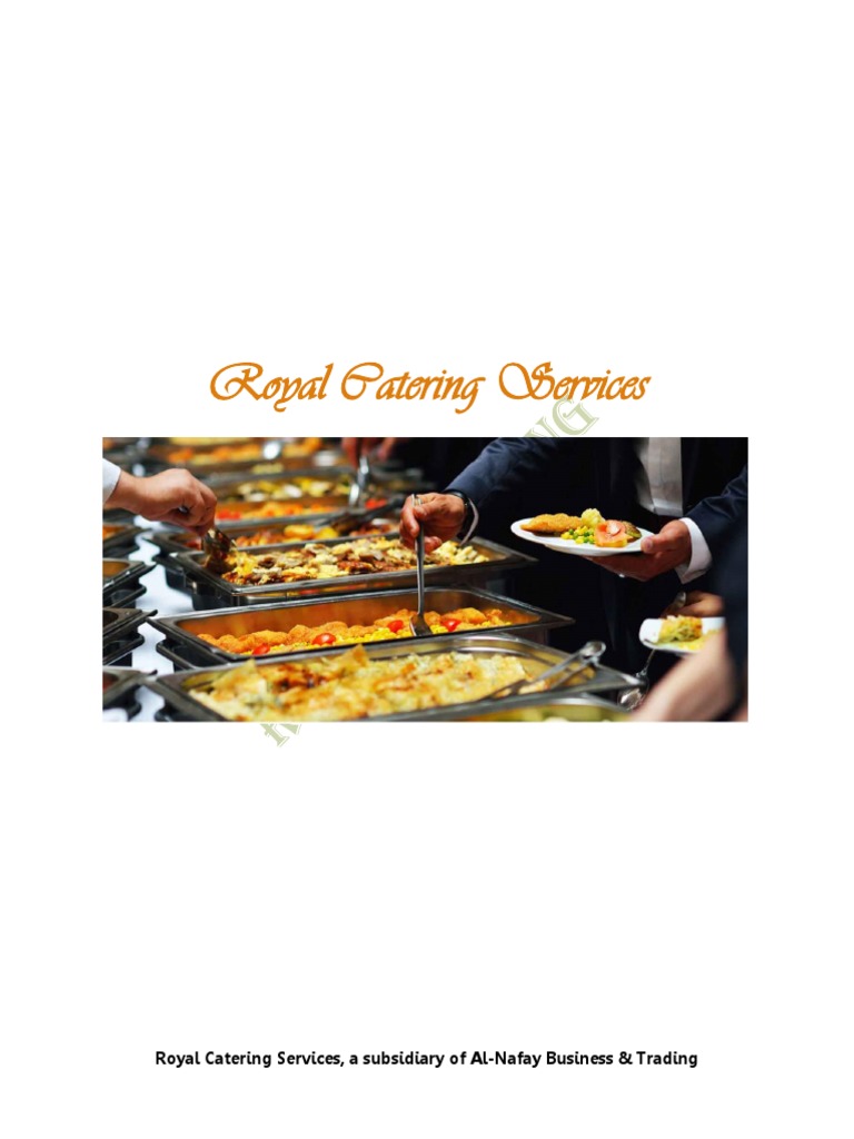 Royal Catering Services | Download Free PDF | Economies | Business