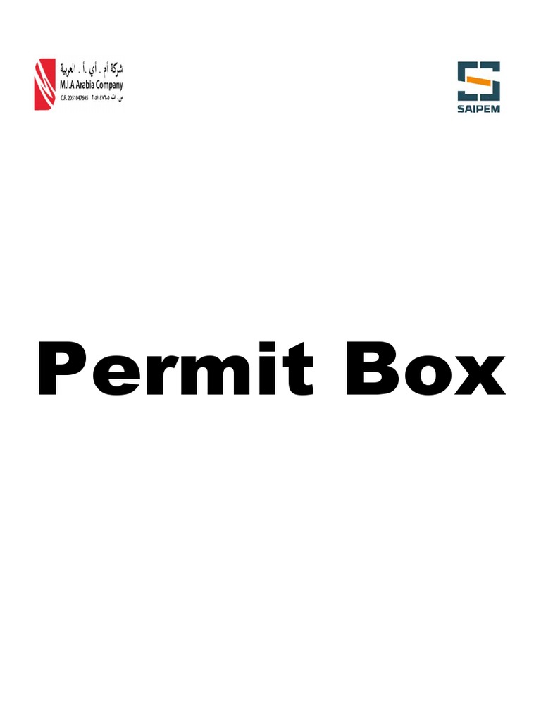 Permit Box Signage | PDF