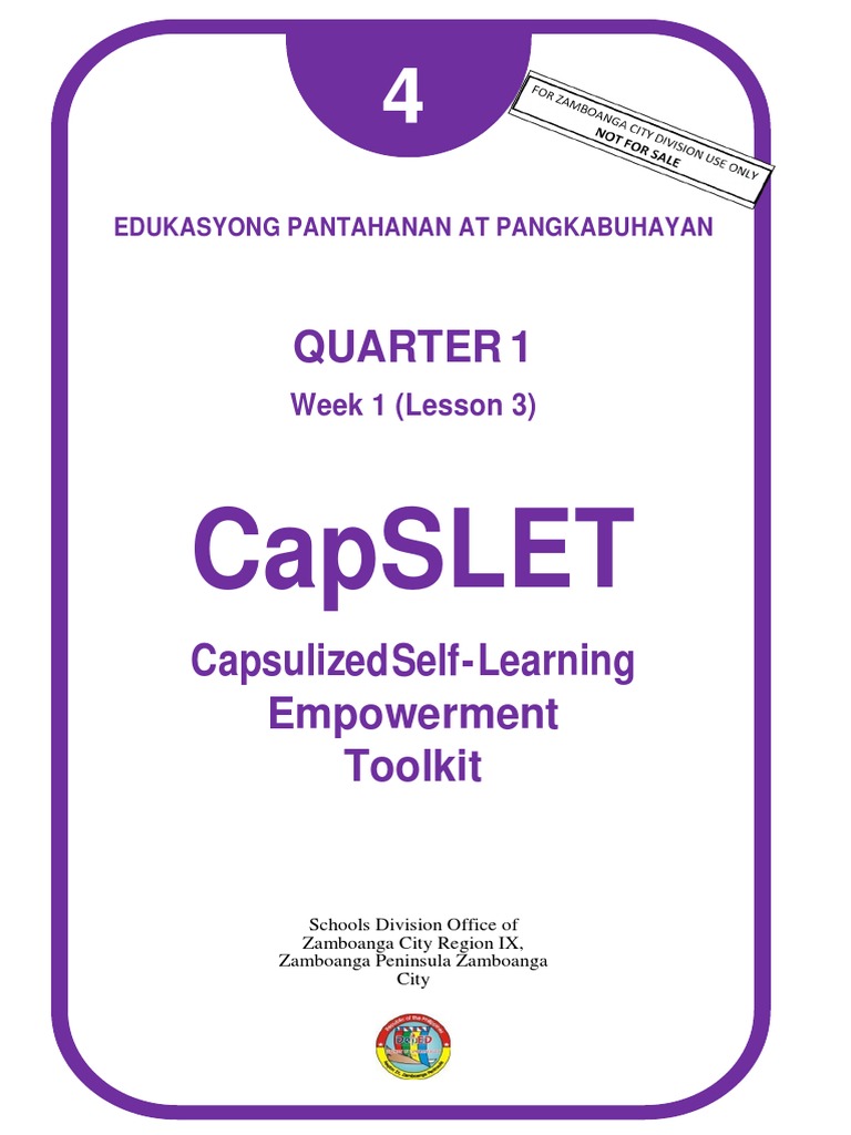 Quarter 1: Capslet | PDF