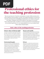 ECA Code of Ethics Overview 2016 | PDF | Family | Learning