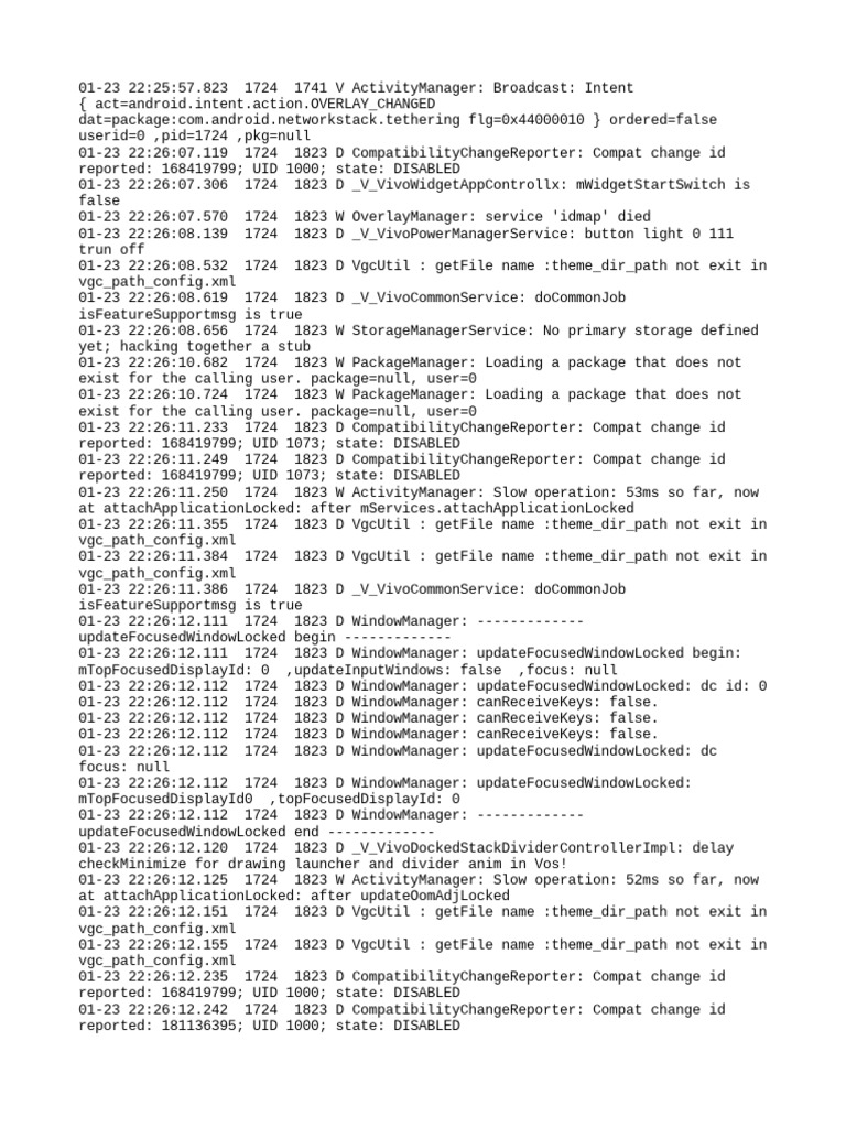 Log | PDF | Computer Data | Computer Engineering