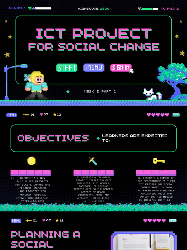 q2w5 Emptech Ict Projects For Social Change 1 | PDF