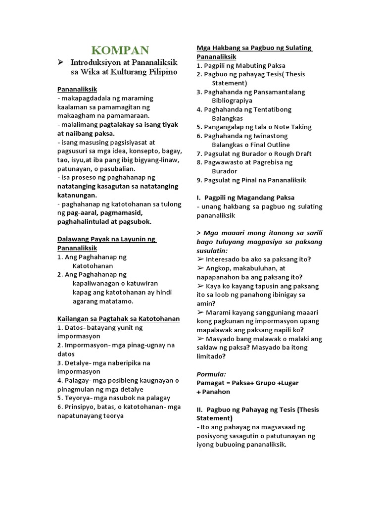 Kompan Rebyuwer | PDF