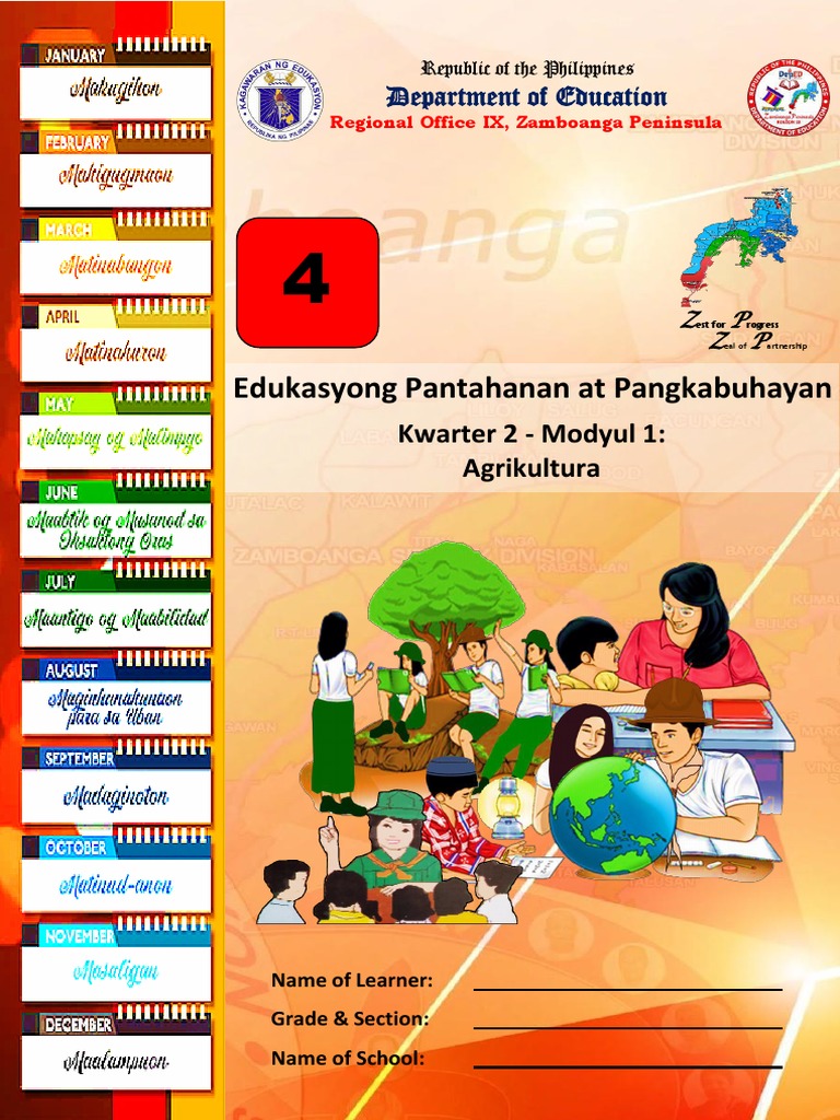 Epp4 q2 Mod1 Agrikultura Rev - 1 | PDF