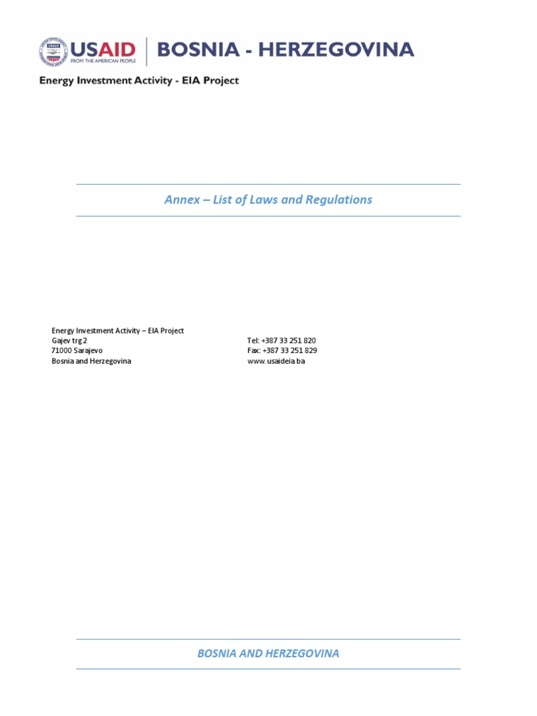 Annex 1 List of Laws and Regulations English 1 31 16 Final | PDF ...