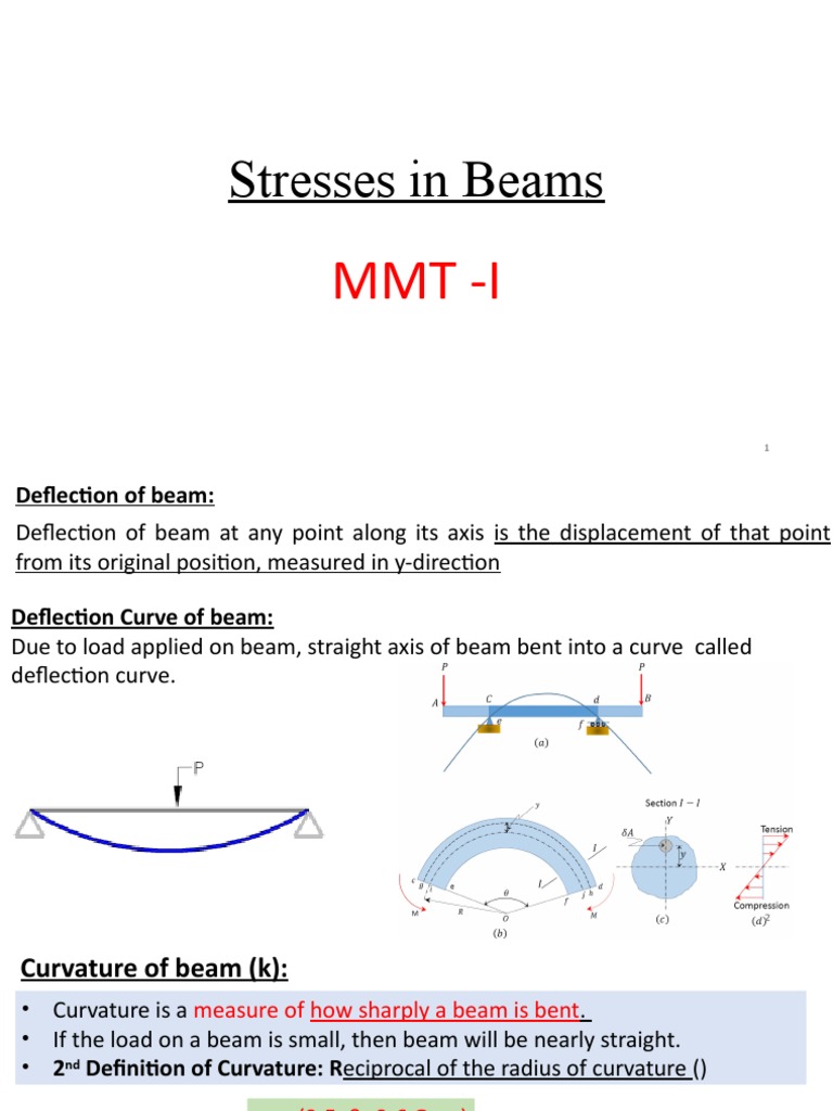 Bending of Beams'-New | PDF | Bending | Beam (Structure)