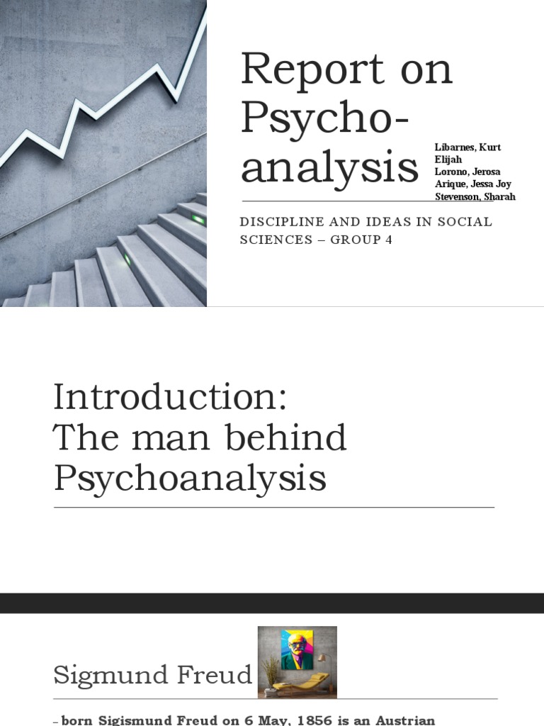 Report On Psycho Analysis | PDF | Id | Unconscious Mind