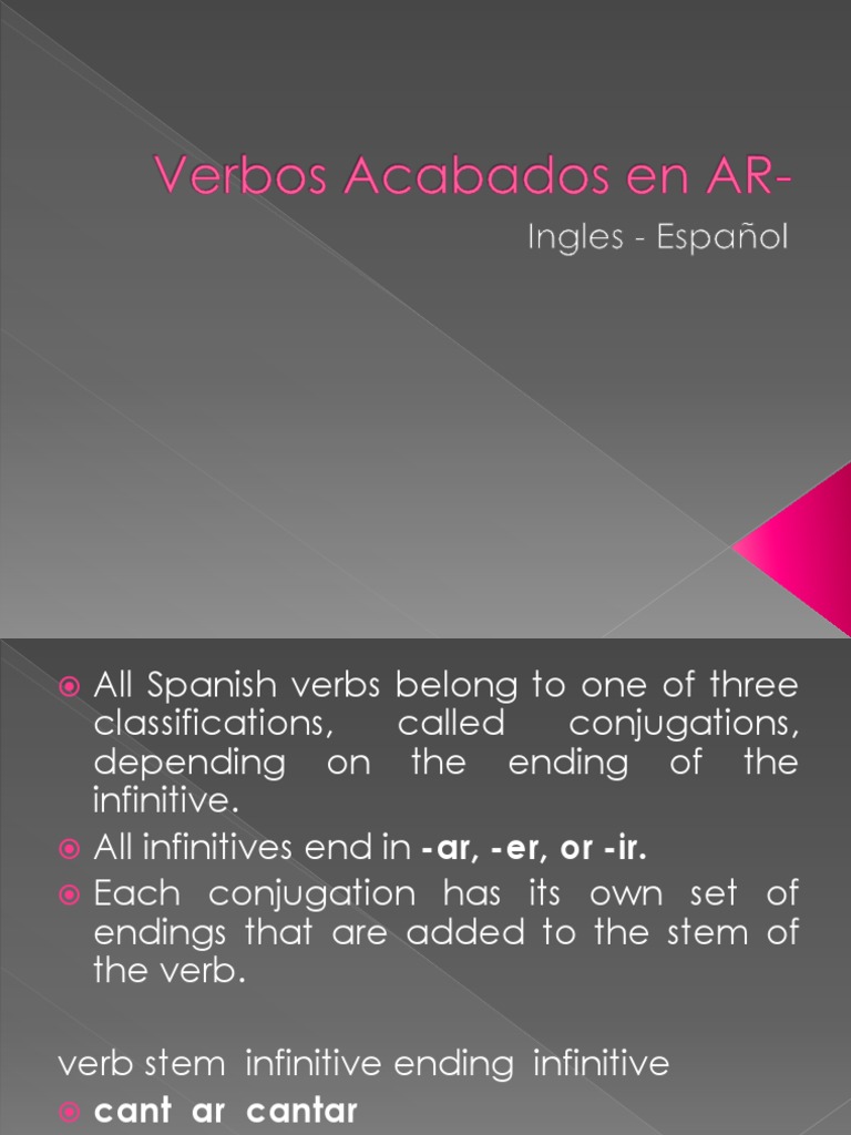 Verbo AR | PDF