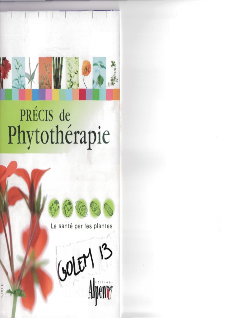 Precis de Phytotherapie | PDF