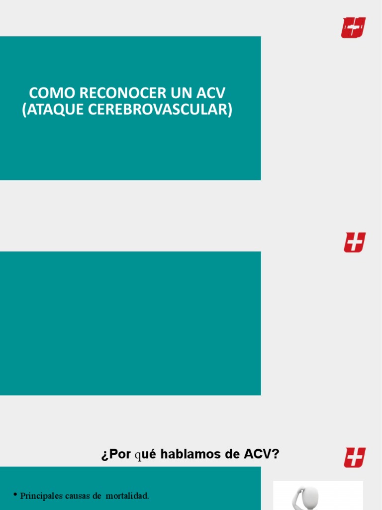 Ataque Cerebrovascular ACV | PDF