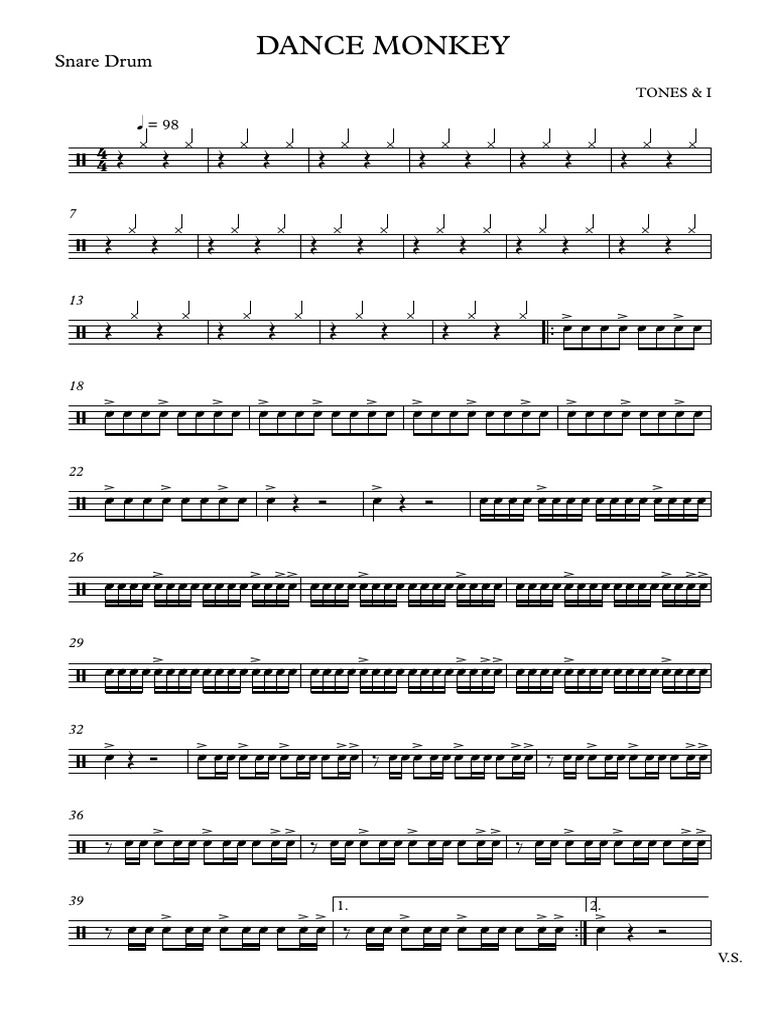 Caixa Dance Monkey | PDF