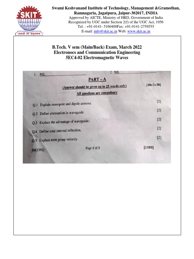 RTU Q Paper Paper EW 5EC4-02 | PDF | Public Administration | Government