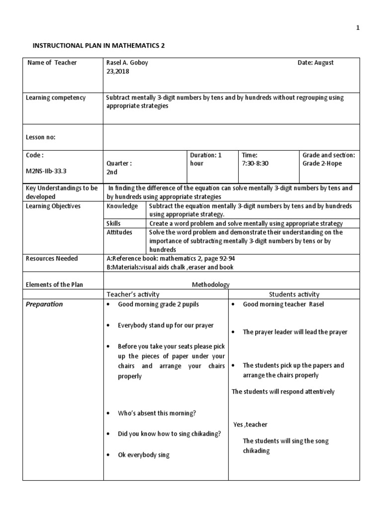 Mathematics 2 | PDF | Behavior Modification | Learning