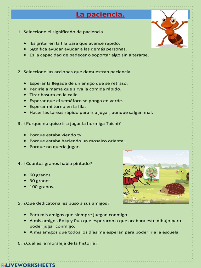 La Hormiga Tachi | PDF