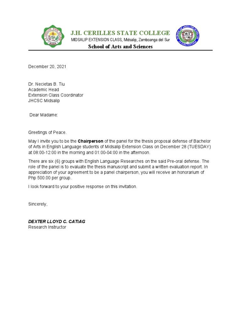 Panel Invitation | PDF